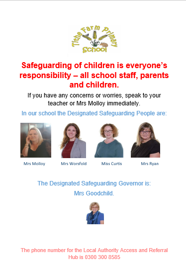 Tithe Farm Primary School - Safeguarding